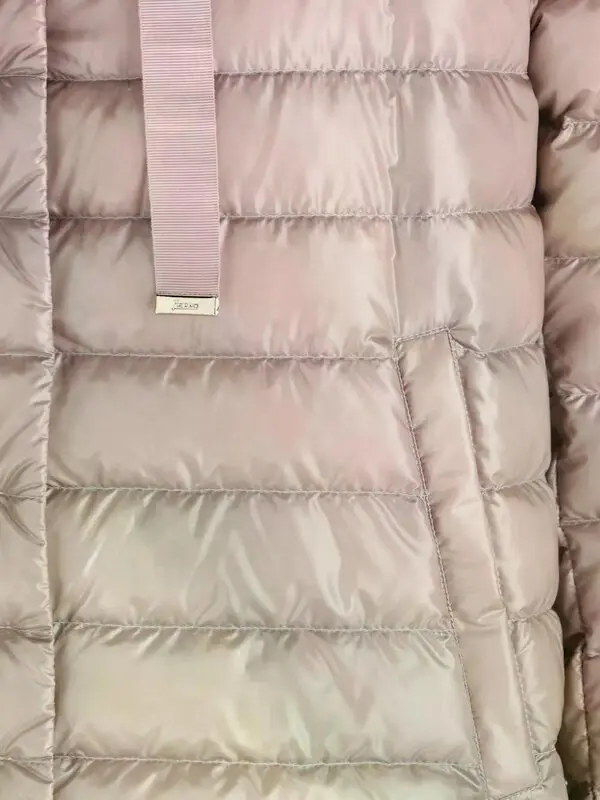 Herno Quilted Hooded Jacket - Pink