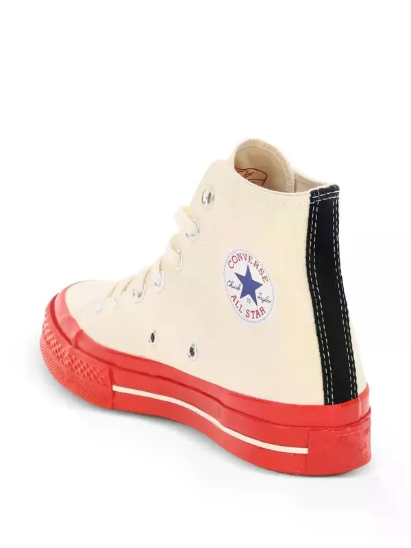 Play Comme Des Garcon X Converse Chuck 70 Sneakers