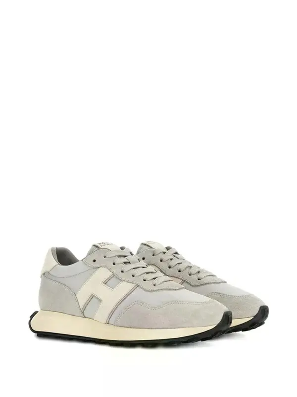 Hogan Logo Detail Sneakers - Grey