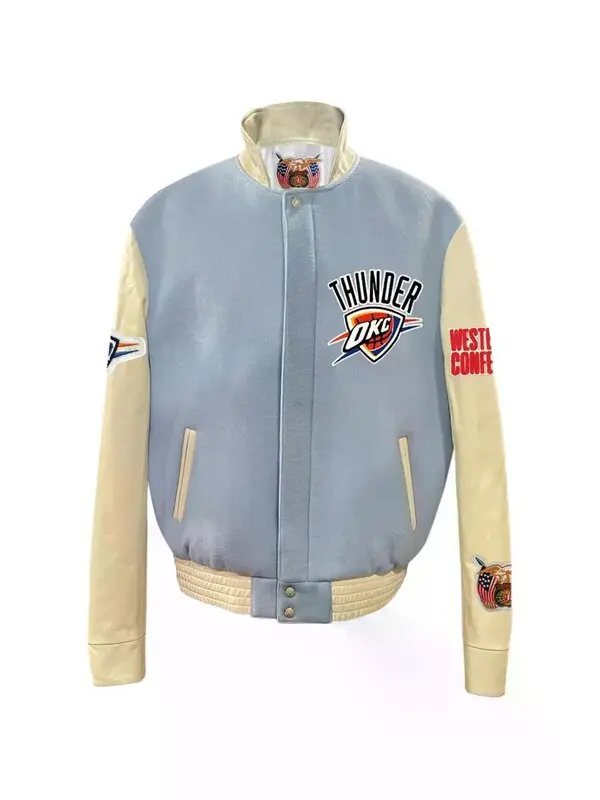 JEFF HAMILTON Welt-pocket Bomber Jacket - Blue