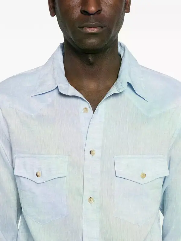 Jacob Cohen Flap-pocket Shirt - Blue