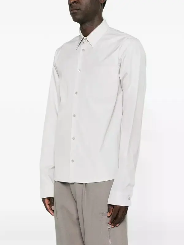 RIER Button-fastening Pocket Shirt - Grey