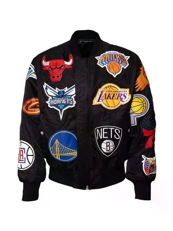 JEFF HAMILTON Nba Reversible Bomber Jacket
