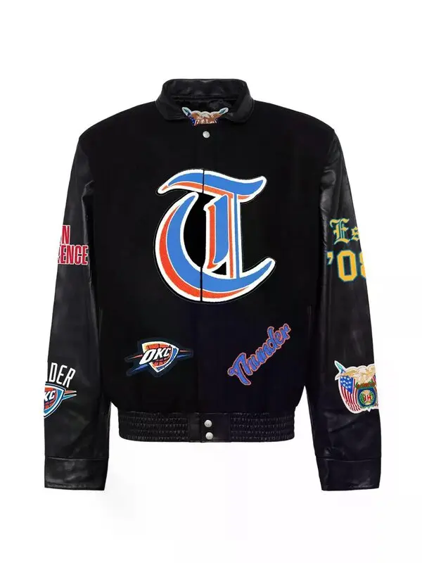 JEFF HAMILTON Oklahoma City Thunder Varsity Jacket