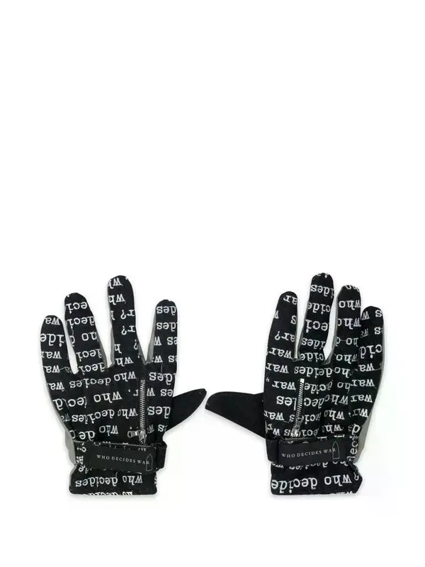 WHO DECIDES WAR Armor Gloves - Blue