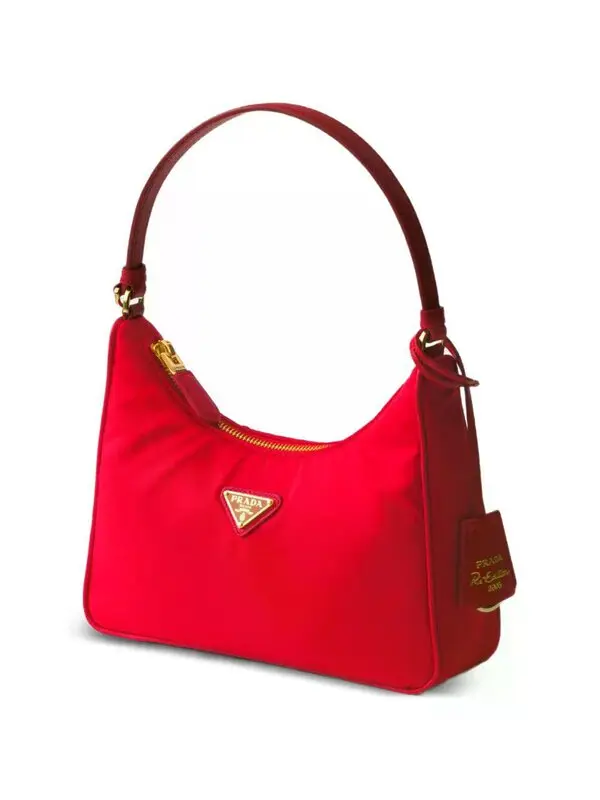 Prada Mini Re-edition 2005 Shoulder Bag - Red