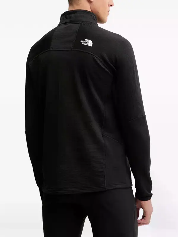 The North Face Long-sleeve Zip-up Sweatshirt