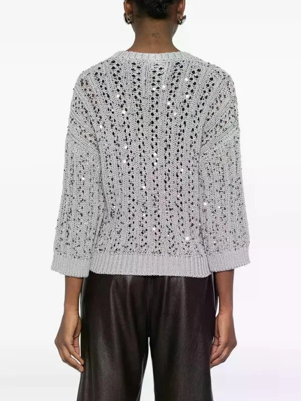 Peserico Sequin-embellished Cardigan