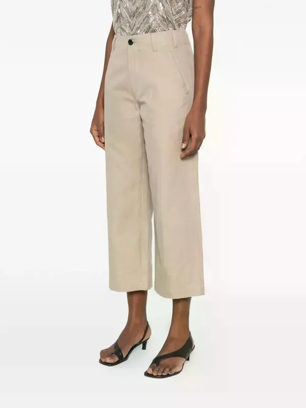 Brunello Cucinelli Straight-leg Cotton Trousers