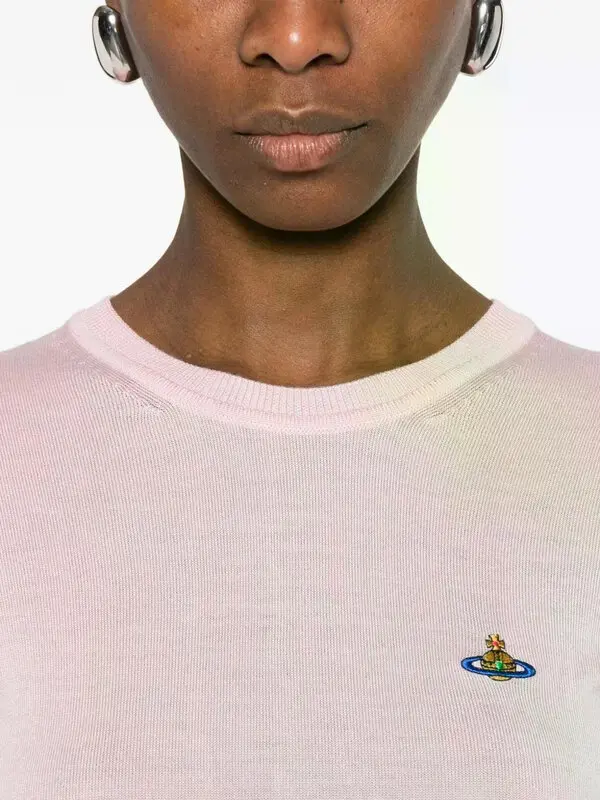 VIVIENNE WESTWOOD Bea Short-sleeve Sweater - Pink