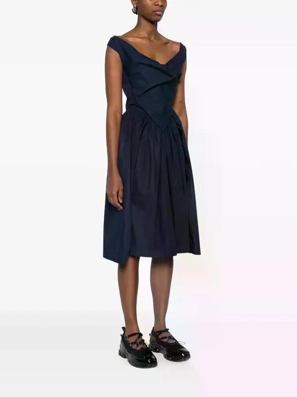VIVIENNE WESTWOOD Sunday Midi Dress - Blue
