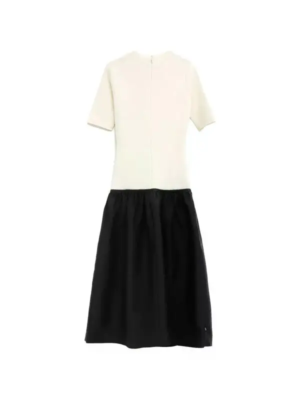 TOTEME Twinflower Paneled Tee Dress - Neutrals