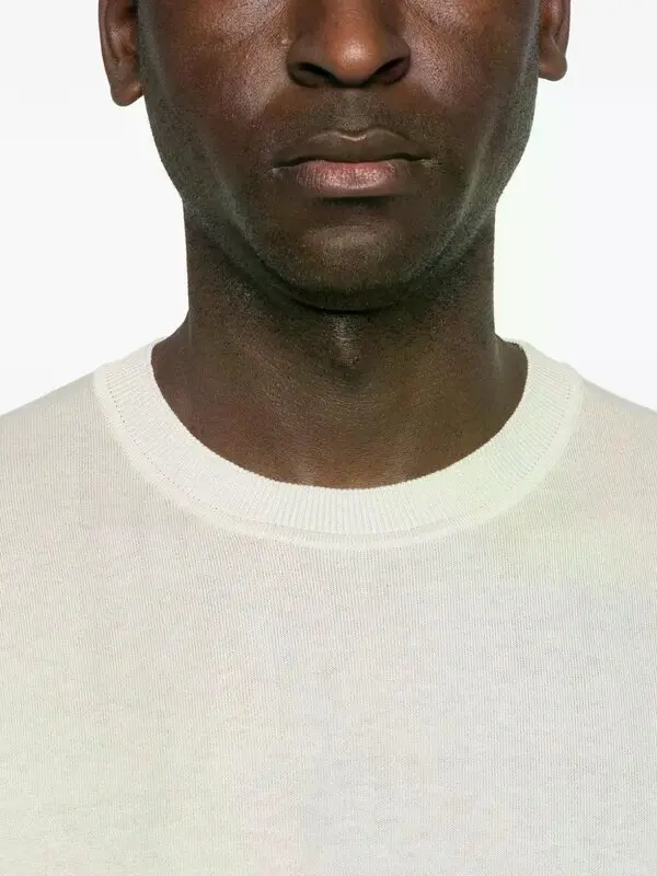 LARDINI Crew-neck Short-sleeved T-shirt