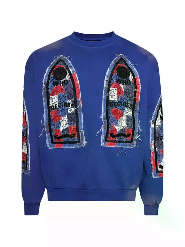 WHO DECIDES WAR Glory Fabricated Sweatshirt