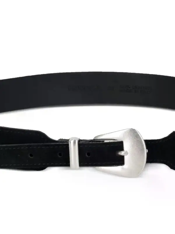 FORTELA Leather Belt - Black