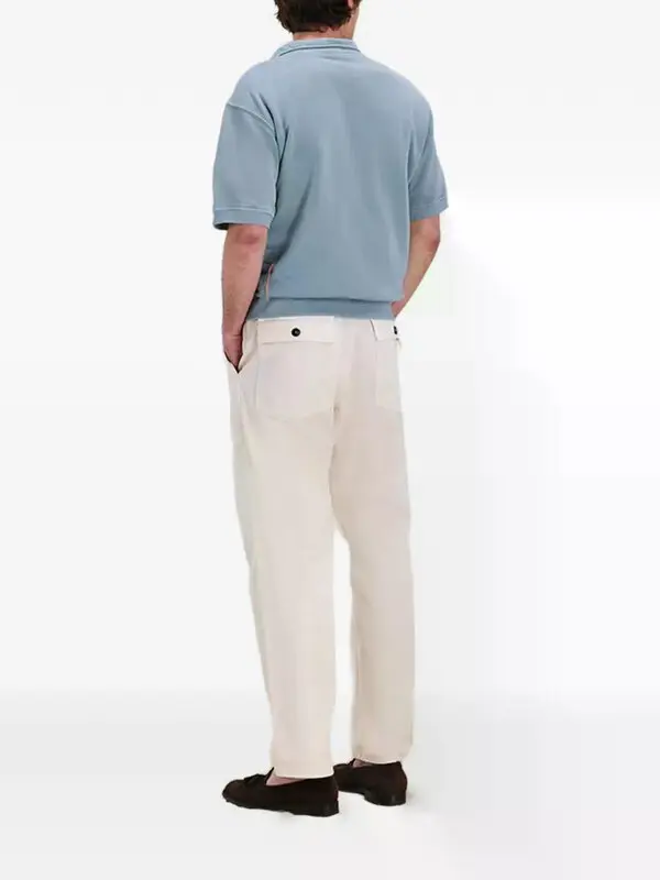 FORTELA Patch-pocket Trousers - Neutrals