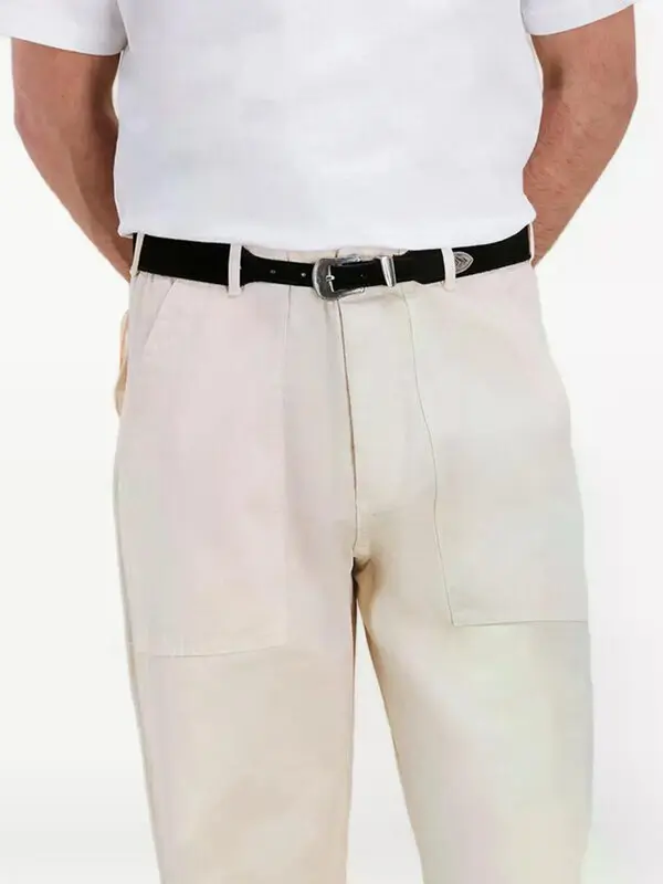 FORTELA Patch-pocket Trousers - Neutrals