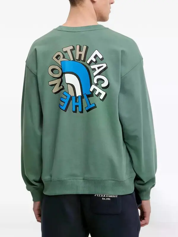 The North Face Logo Print Crewneck Sweatshirt