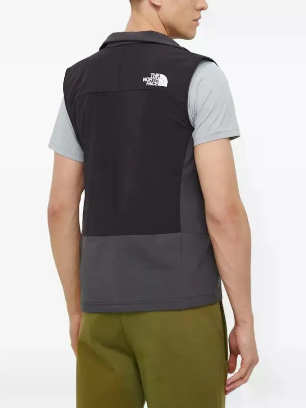The North Face Logo-detail Zip Gilet - Black