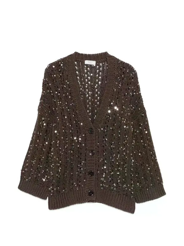 Peserico Sequin Embellished Knitwear