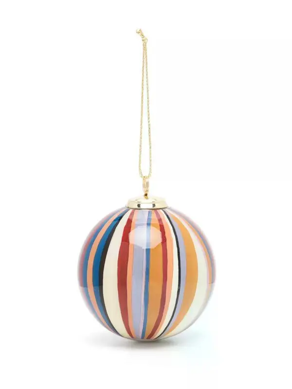 Paul Smith Signature Stripe Glass Bauble