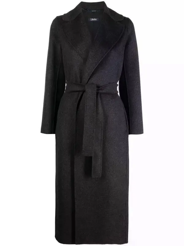 Max Mara Belted Virgin Wool Coat