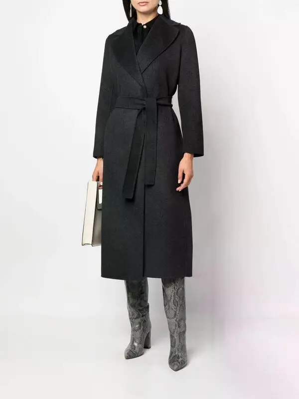 Max Mara Belted Virgin Wool Coat