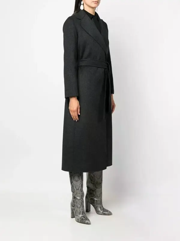 Max Mara Belted Virgin Wool Coat
