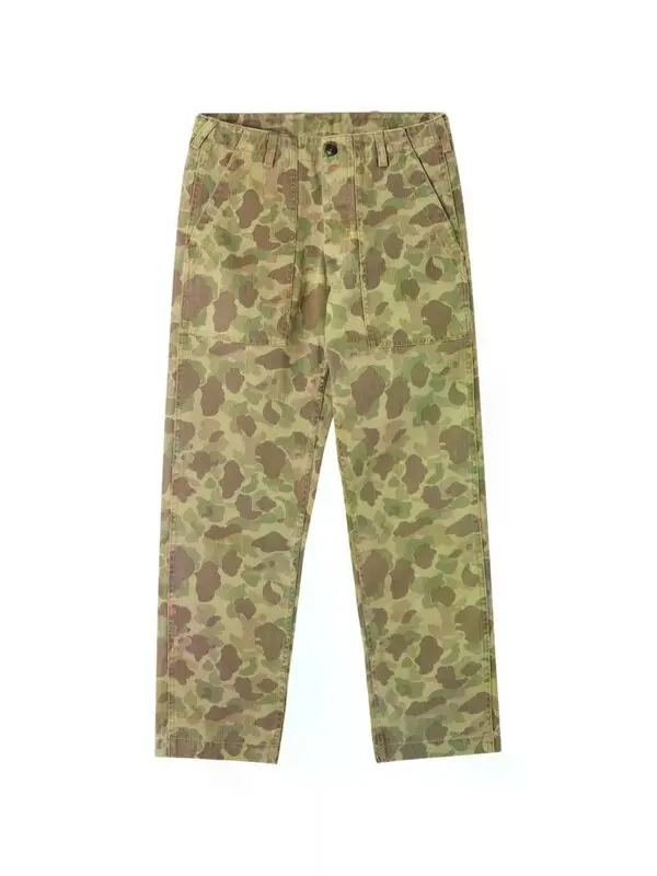 FORTELA Patch-pocket Trousers - Green
