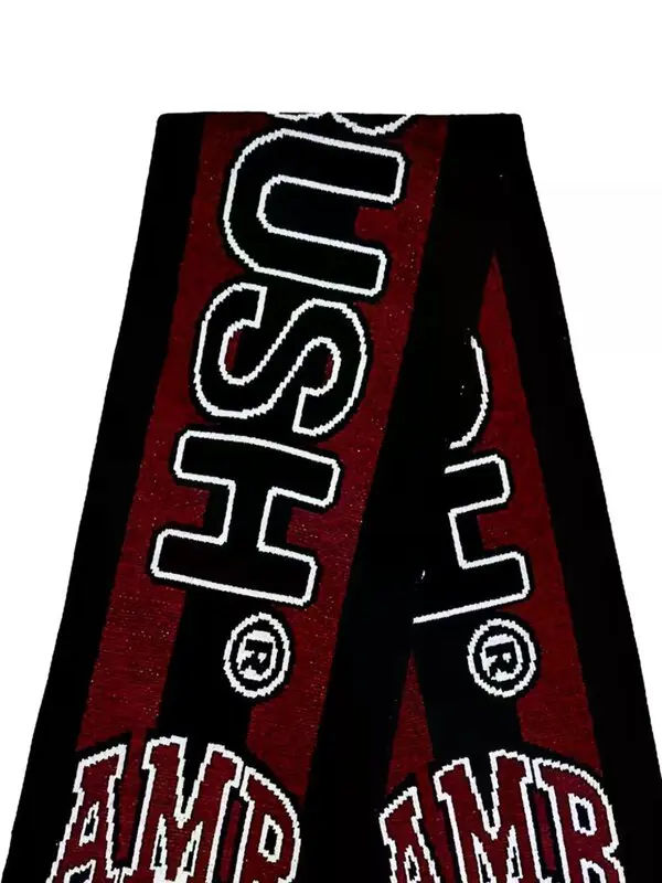 AMBUSH Striped Logo Scarf
