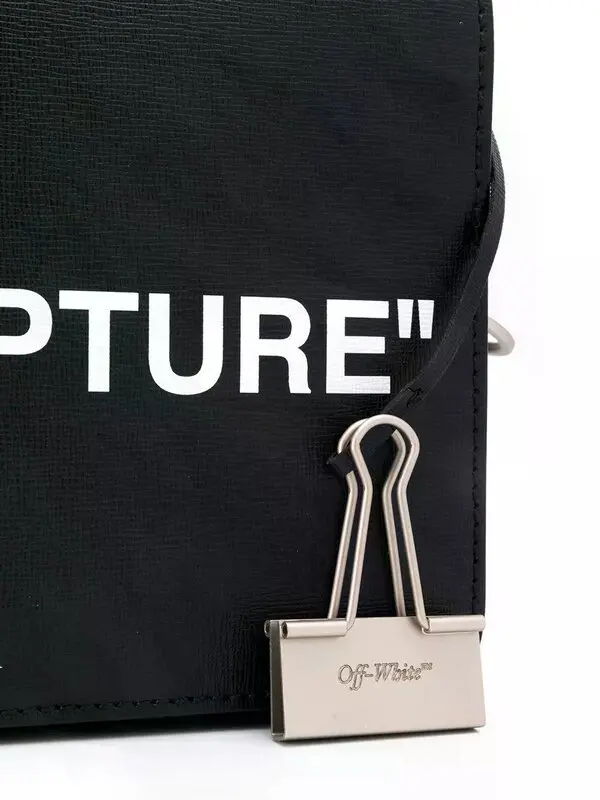 Off-White Sculpture Clip Detail Shoulder Bag