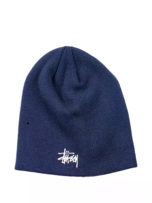 StÜssy Basic Skullcap Beanie Hat - Blue