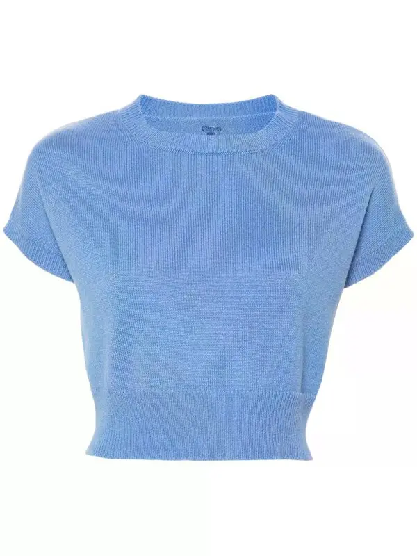 TEDDY CASHMERE Genovas Cashmere Top - Blue