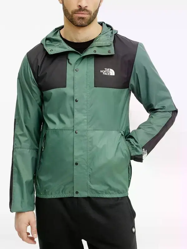 The North Face Hooded Logo-print Jacket - Green
