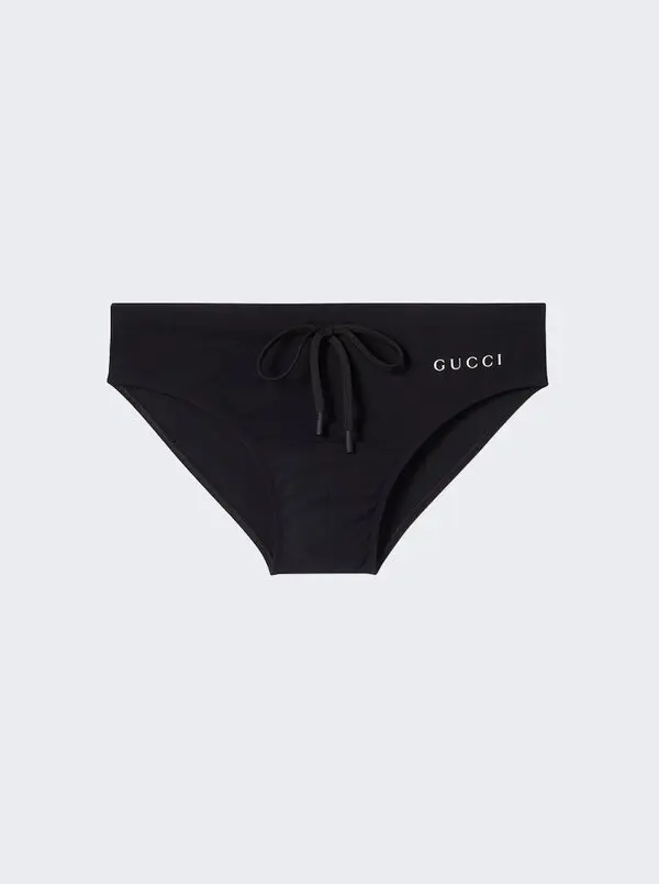 Gucci Logo Slip Swimwear