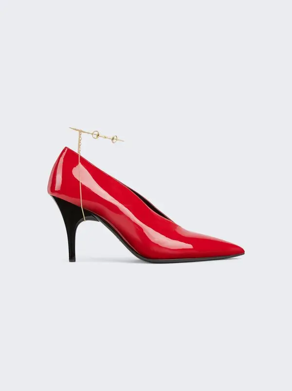 Gucci 97 Heeled Pump - Red