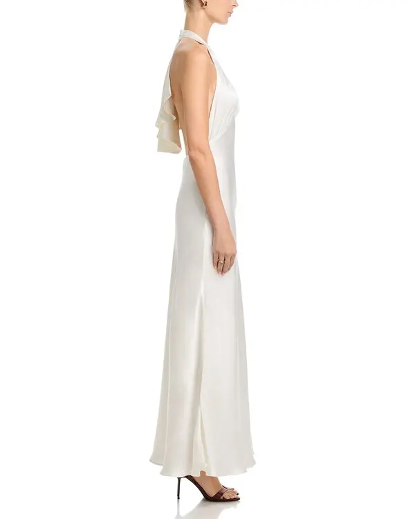 Bardot Thena Halter Neck Maxi Dress