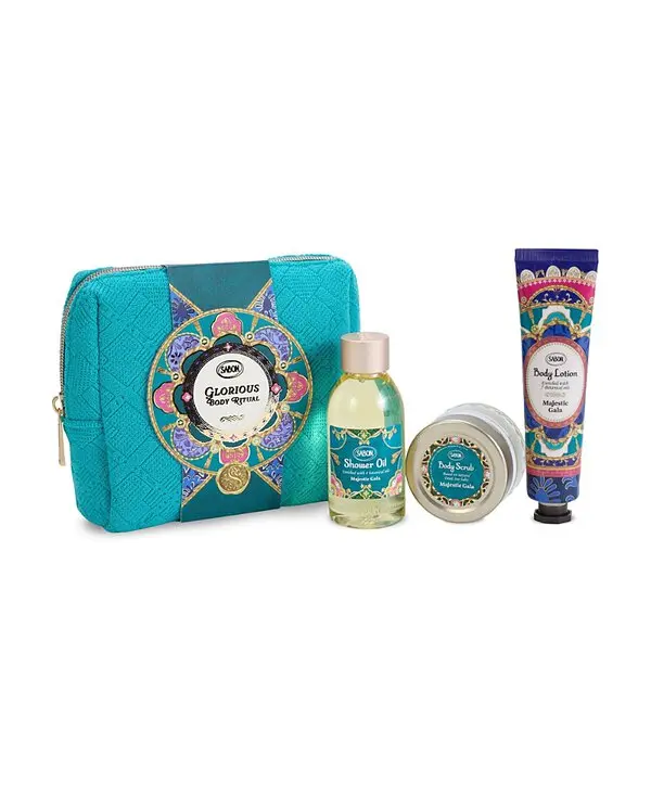 SABON Ritual Majestic Gala 2025 Kit - Green Blue