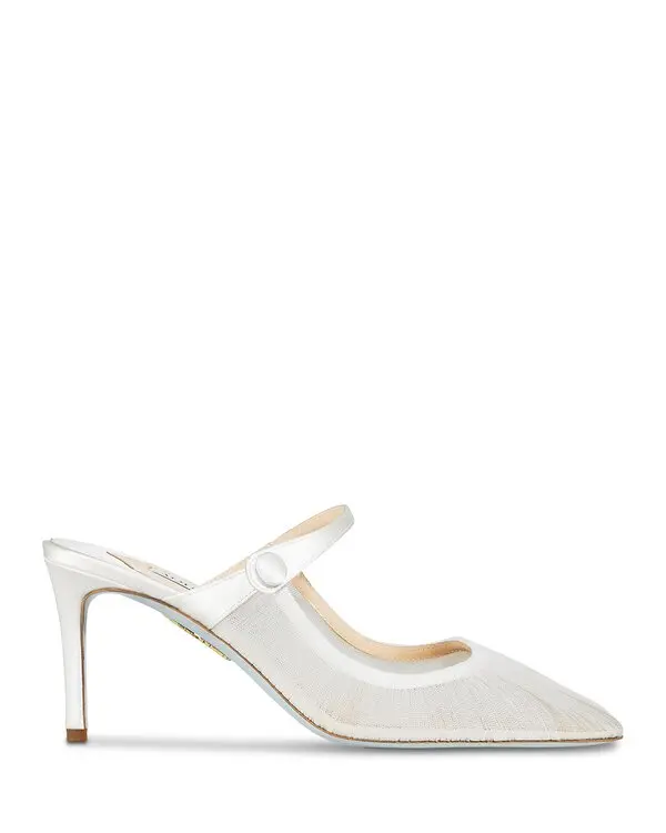 AQUAZZURA Voile Mules
