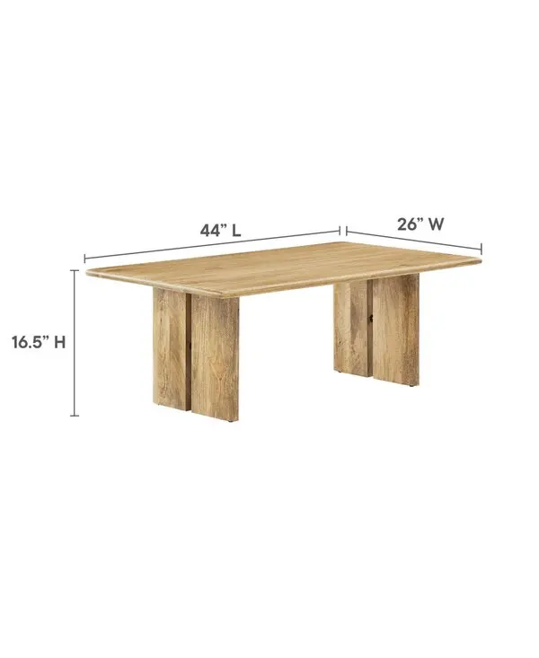 MODWAY Amistad Wood Coffee Table