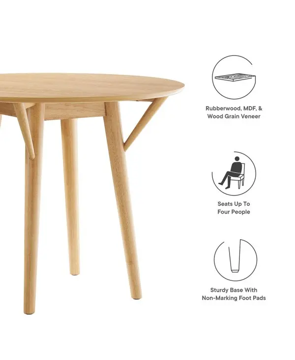 MODWAY Gallant 36" Dining Table