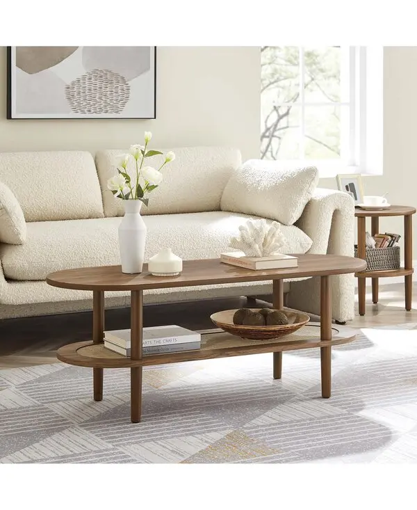MODWAY Torus Oval Coffee Table