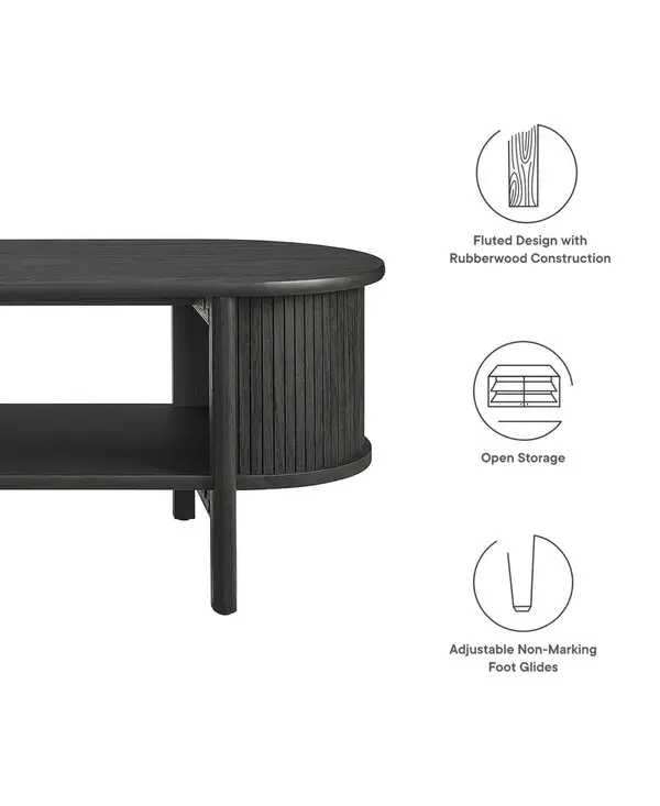 MODWAY Cadence Coffee Table - Black