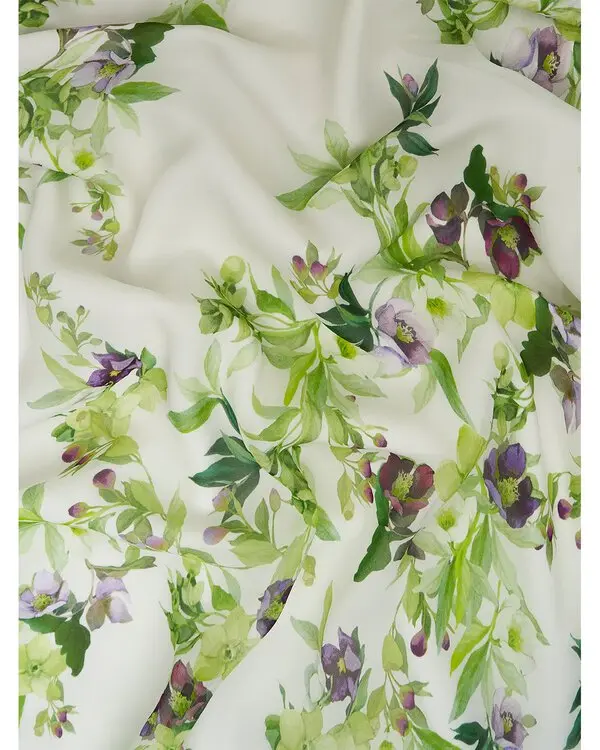 HOBBS LONDON Pia Silk Midi Dress