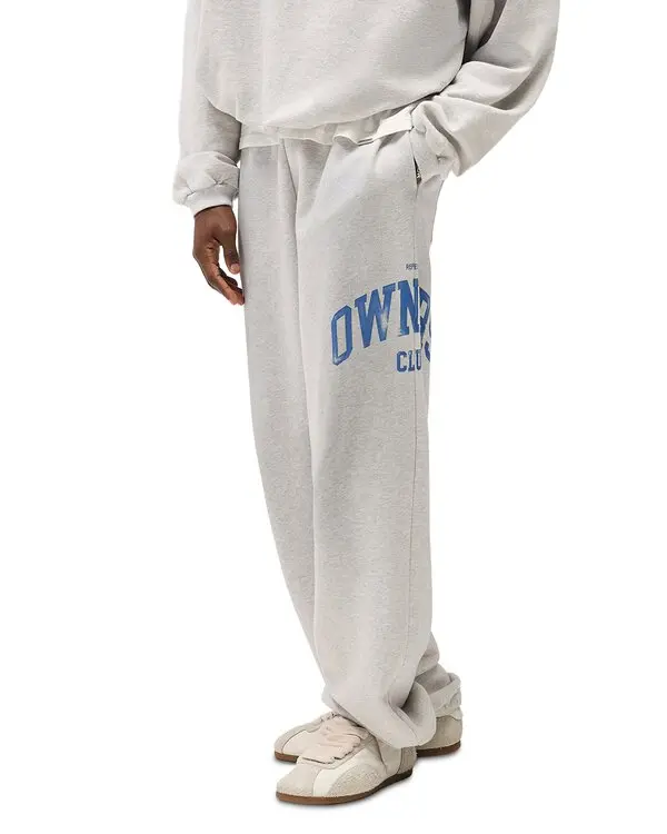 REPRESENT Owners Club Sweatpants - Sprayed Ice Grey Marl