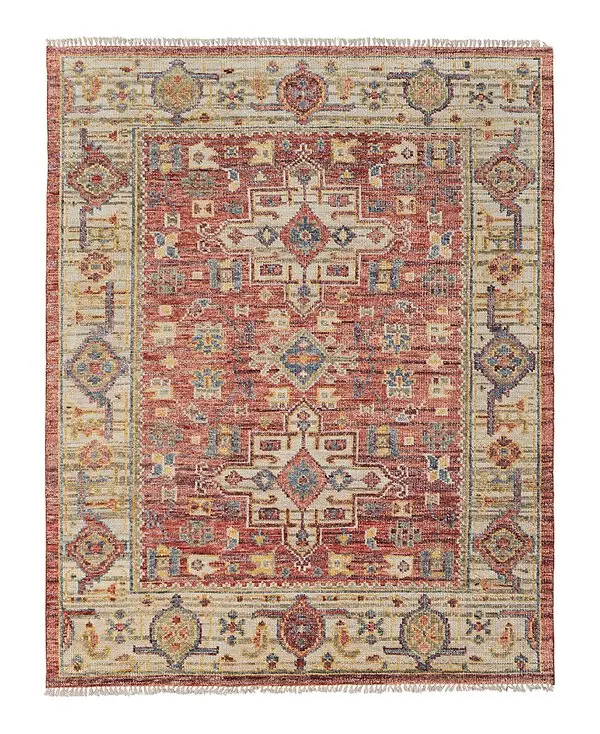 FEIZY Fillmore 69ckf Area Rug, 8' X 10 - Rust/beige