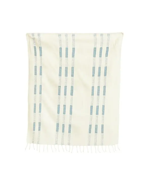 CREATIVE WOMEN Soho Hand Towel - Natural / Blue