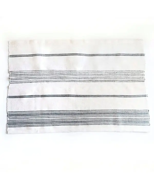 CREATIVE WOMEN Aden Bath Mat - Natural And Gray