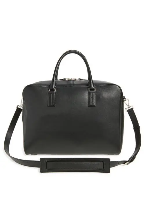 TOM FORD Grained Leather Padlock Briefcase