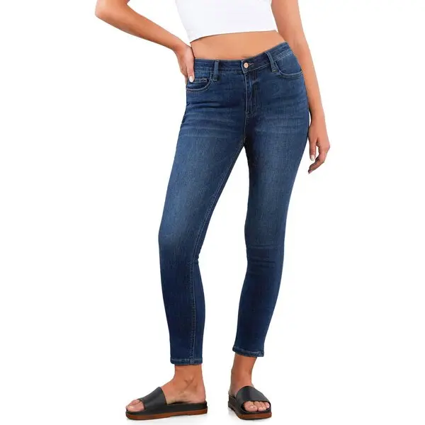 HINT OF BLU Ankle Skinny Jeans
